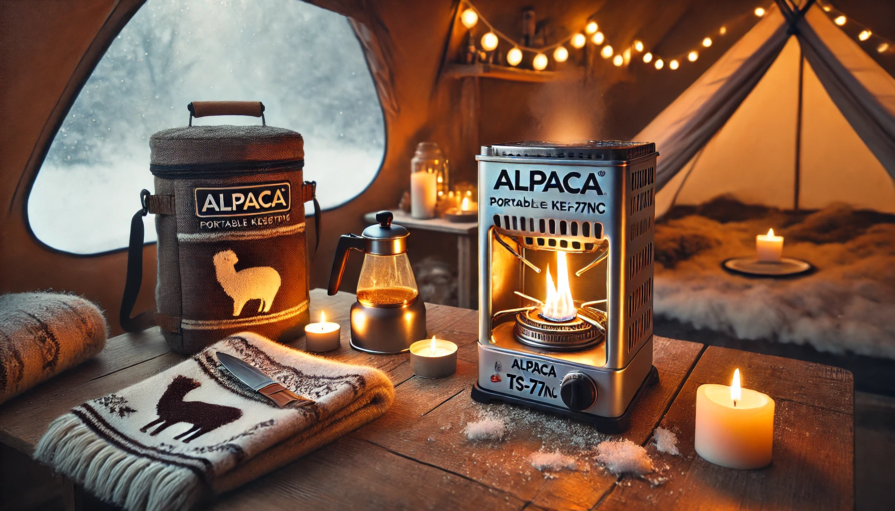 TS-77NC 口コミ 評判｜暖房効果抜群のALPACAストーブの実力！専用バッグ付きで持ち運び便利との評価 | うのブロ！